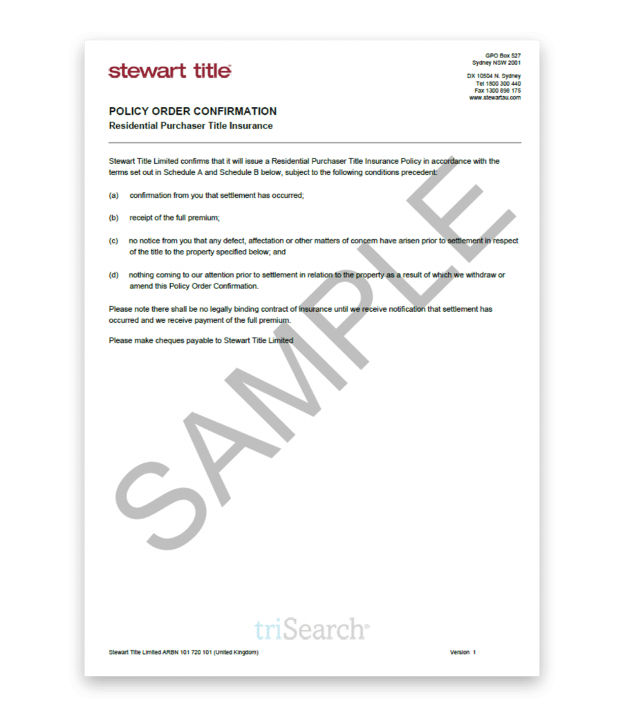 Title Insurance - triSearch